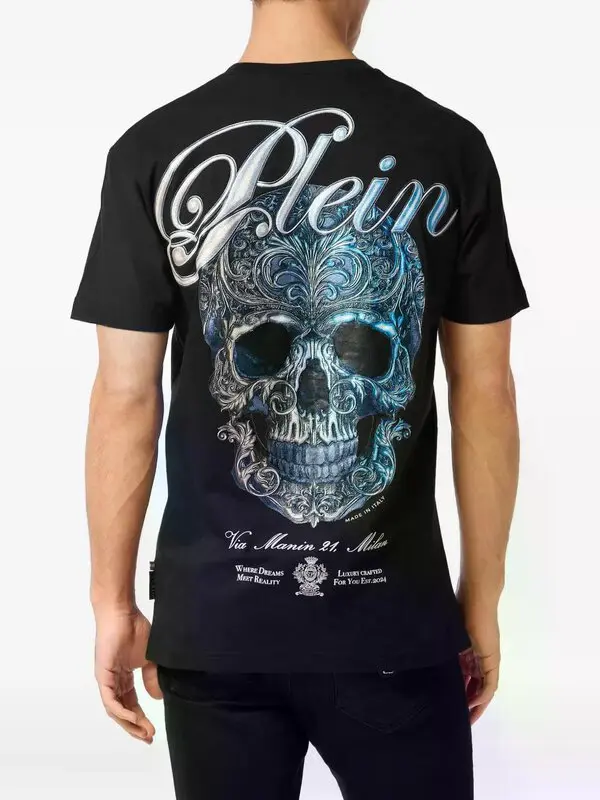 Philipp Plein Skull-print Cotton T-shirt