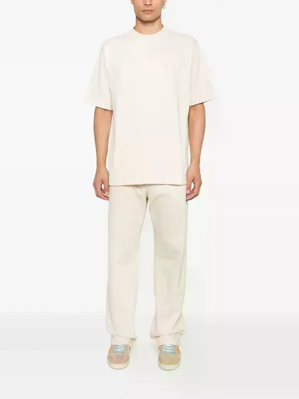 RHUN Logo-embroidered Crew-neck T-shirt