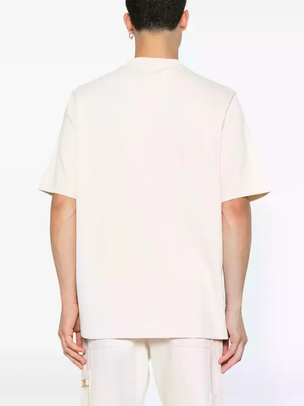 RHUN Logo-embroidered Crew-neck T-shirt
