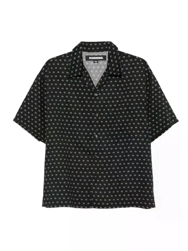 NEIGHBORHOOD Monogram-pattern Shirt