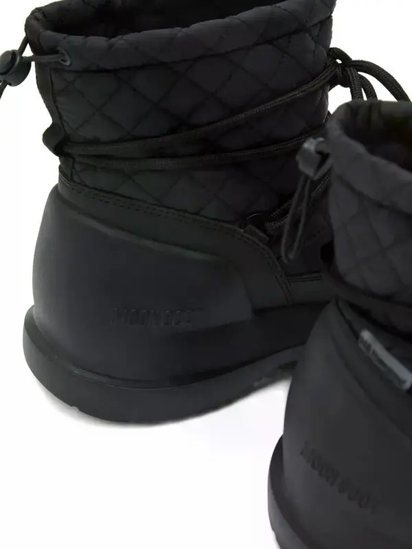Moon Boot Mezzaluna Quilted Waterproof Lace-up Boots