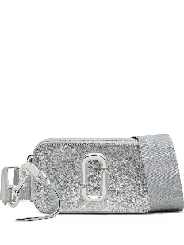 Marc Jacobs The Metallic Snapshot Camera Bag - Silver