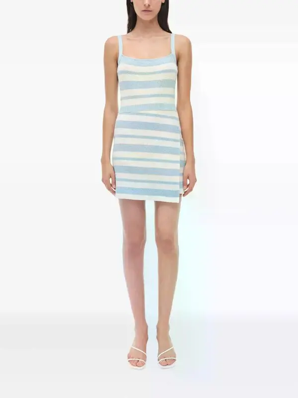 Simkhai Suvi Stripe Knit Mini Dress