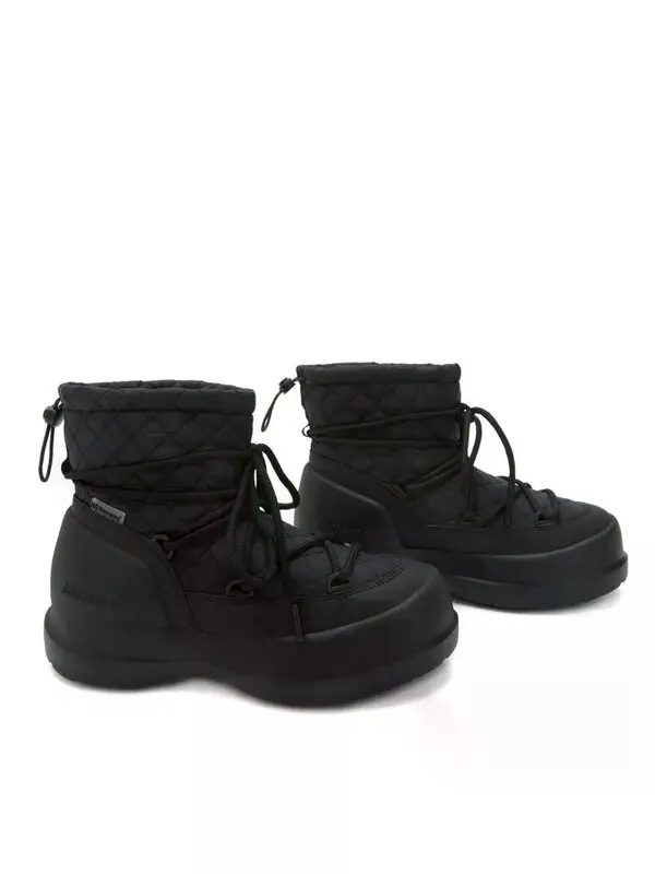Moon Boot Luna Quilted Snow Boots - Black