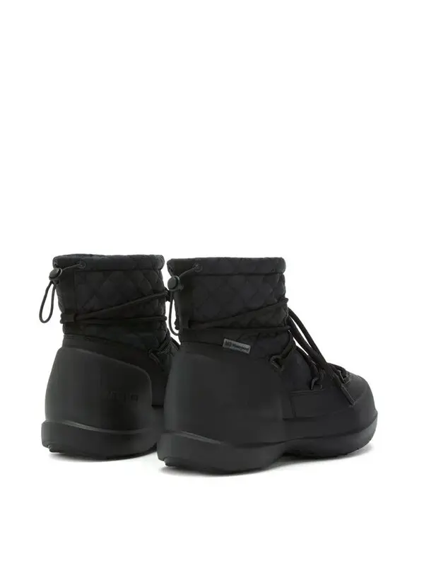 Moon Boot Luna Quilted Snow Boots - Black