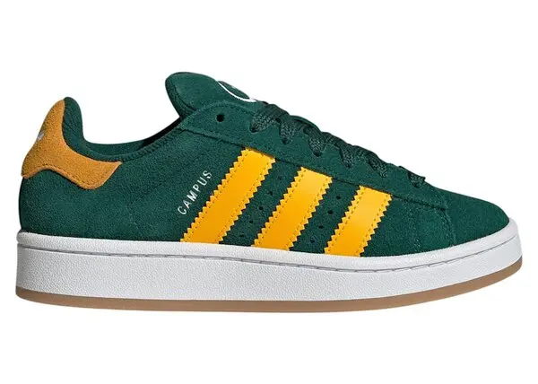 Adidas Campus 00s Sneakers - Collegiate Green/crew Yellow/cloud White