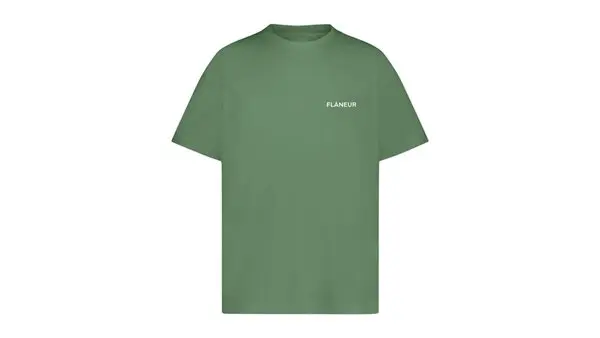 FLANEUR Logo T-shirt - Khaki
