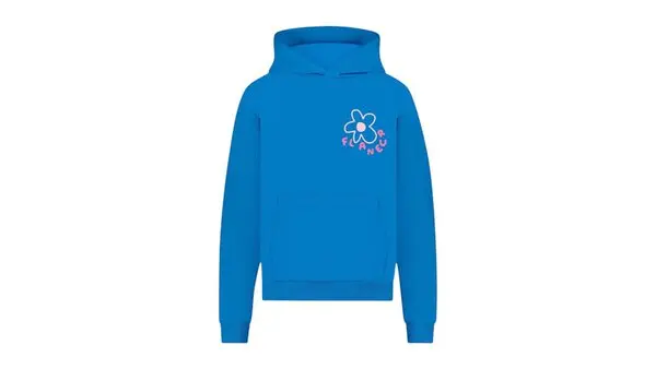 FLANEUR Blossom Hoodie - Blue