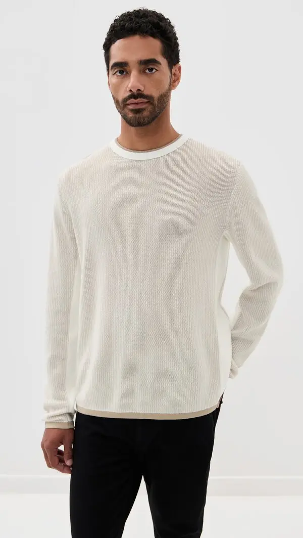 Rag & Bone Harvey Crew - Ivory