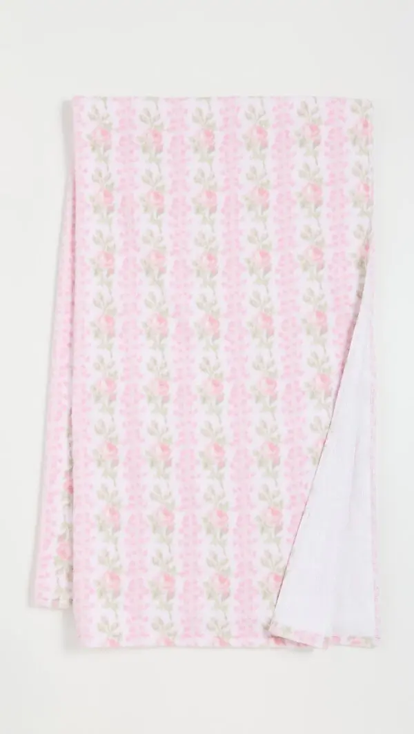 LoveShackFancy Hali Beach Towel - Pink Macaroon