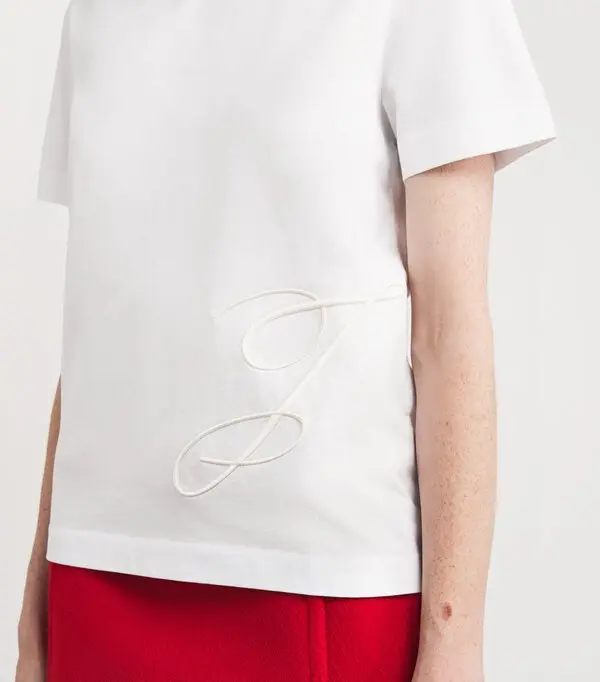 Jacquemus Cotton J T-shirt - White
