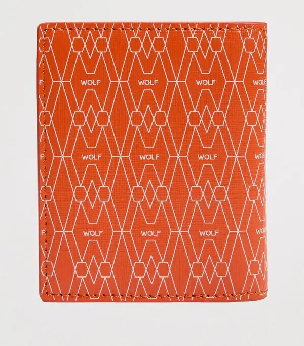 Wolf Signature Id Card Case - Orange