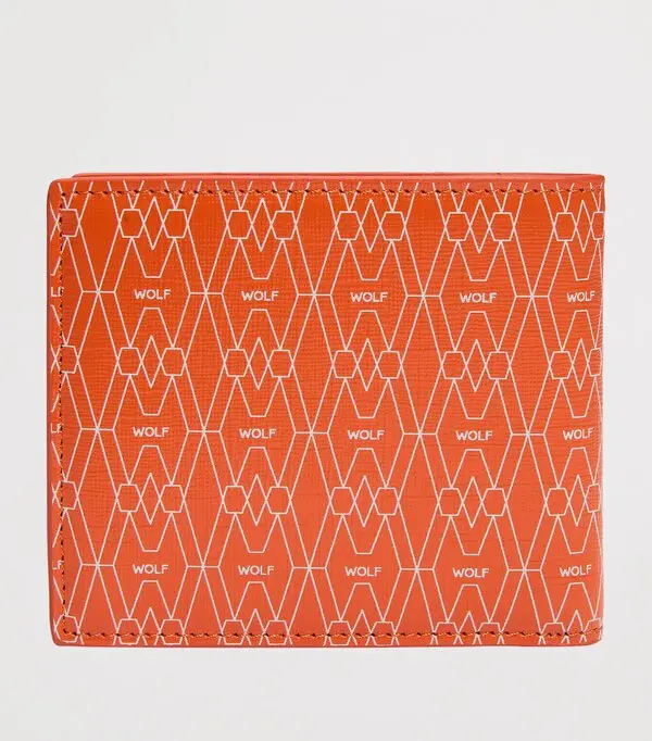 Wolf Signature Billfold Wallet - Orange
