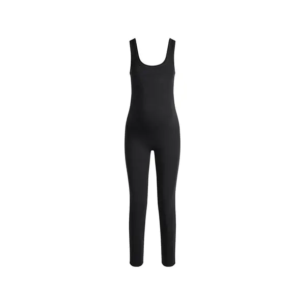 SKIMS Cotton Jersey Maternity Catsuit - Soot
