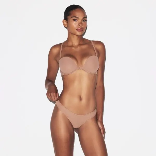 SKIMS Fits Everybody Racerback Demi Bra - Sienna
