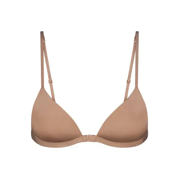 SKIMS Wireless Form Triangle Front Close Super Push Up Bra - Sienna