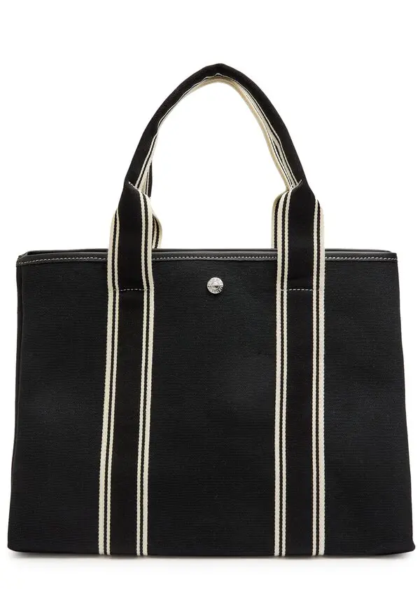 Rue De Verneuil Traversée M Cruise Canvas Tote Bag - Black
