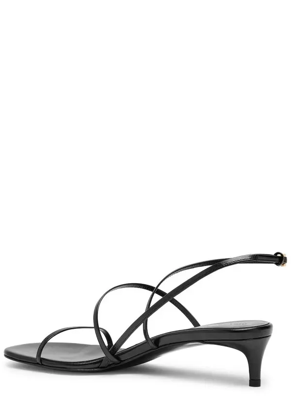 Khaite Loop 35 Leather Sandals