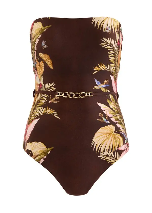 Zimmermann Ascension Printed Swimsuit - Multi Floral