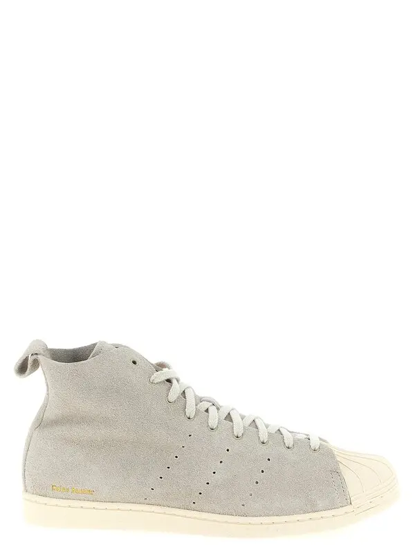 Adidas Originals By Alexander Wang Superstar Hi Sneakers - Gray
