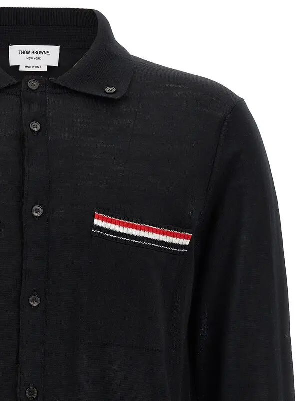 Thom Browne Button-down Wool Cardigan