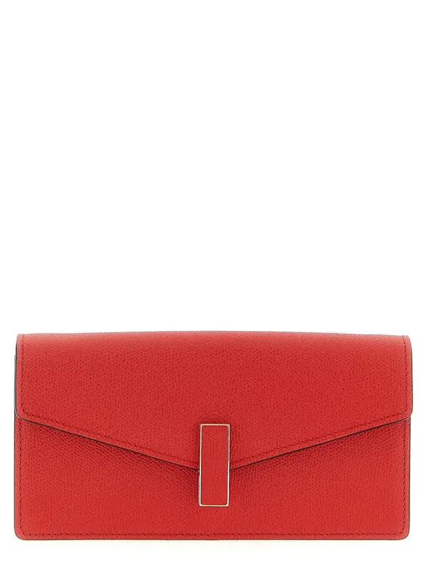 VALEXTRA Iside Clutch - Red