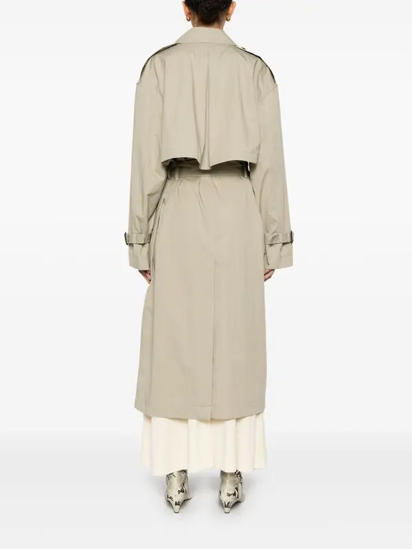 TOTEME Cotton-blend Trench Coat - Beige