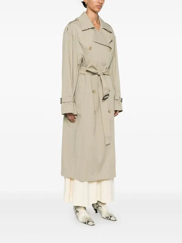 TOTEME Cotton-blend Trench Coat - Beige