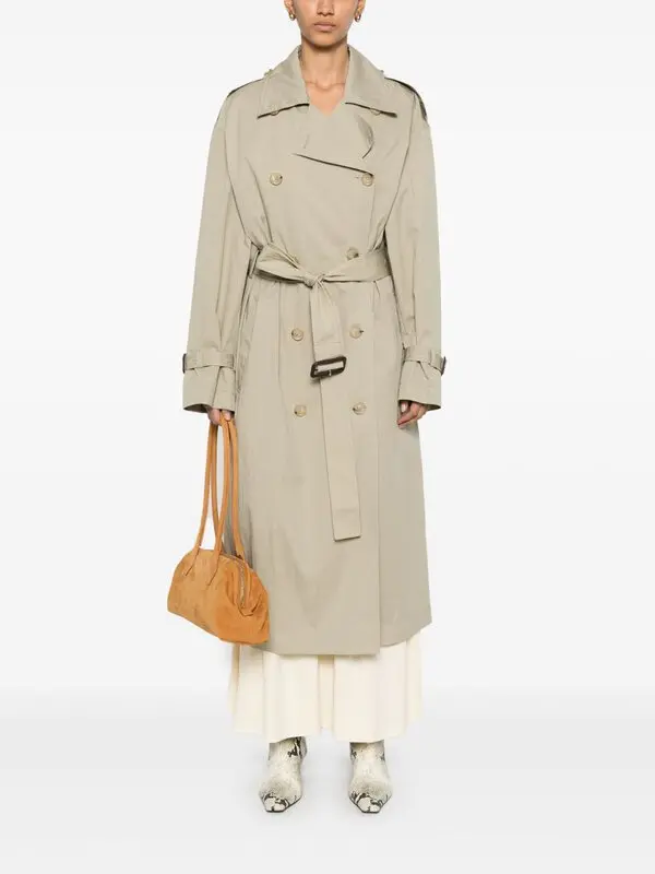 TOTEME Cotton-blend Trench Coat - Beige