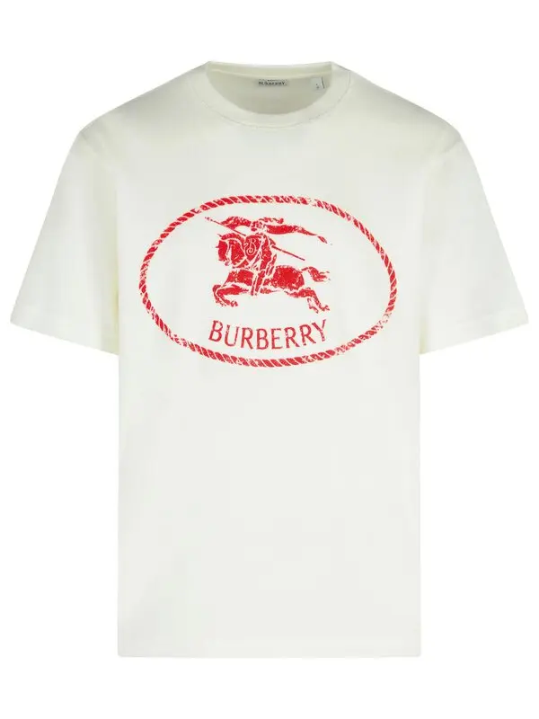 Burberry Cotton Blend T-shirt - White