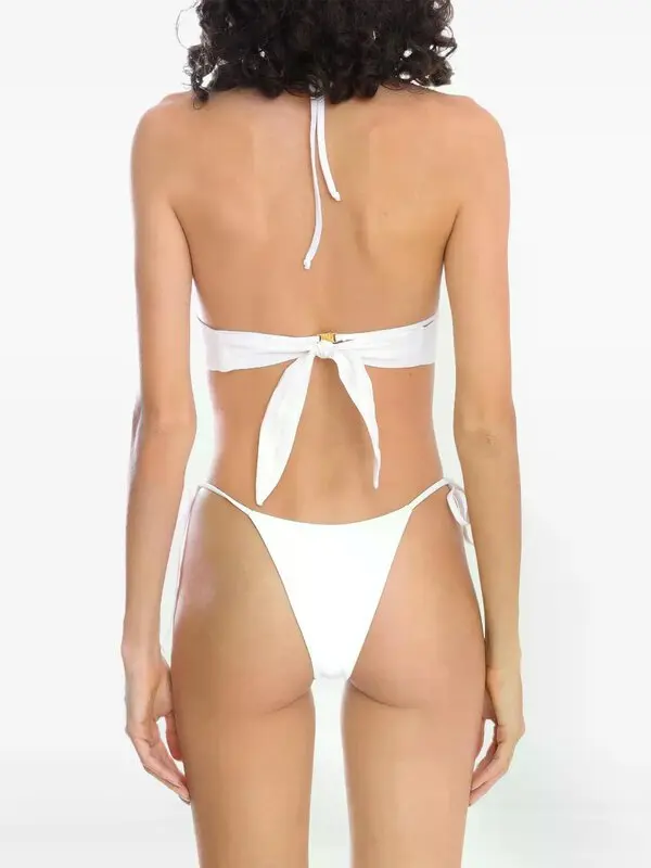 AMIR SLAMA Bustier-style Bikini Set