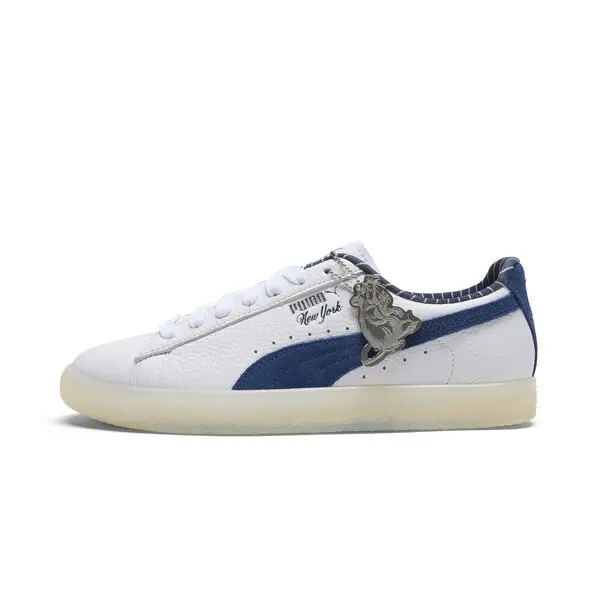 PUMA Clyde Nyc Graffiti Sneakers - White