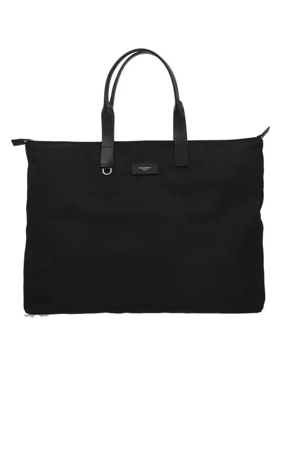 Dolce & Gabbana Nylon Shopper - Black