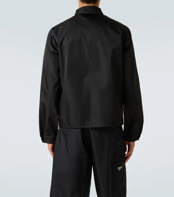 Prada Re-nylon Blouson Jacket - Black