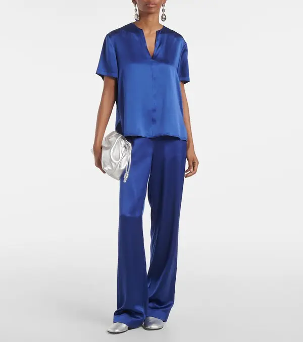 JOSEPH Gala Silk Top