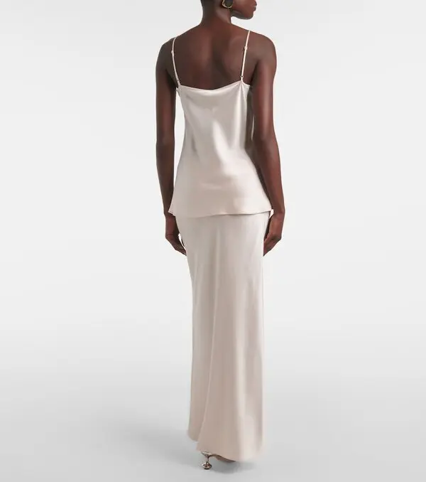 JOSEPH Clea Silk Tank Top - Pink