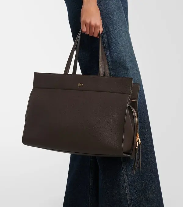 Khaite Crosby Leather Tote