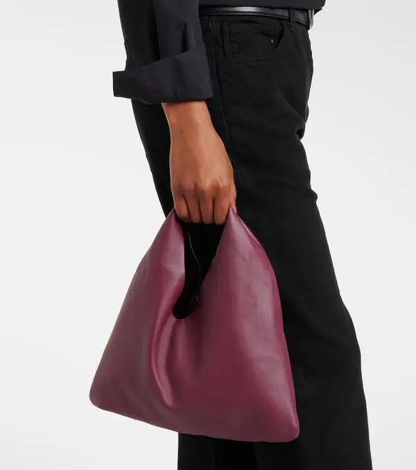 THE ROW Bindle Small Leather Tote Bag