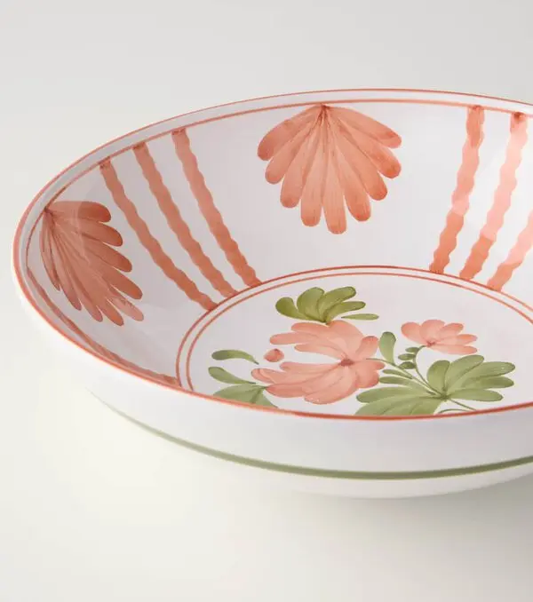 CABANA Blossom Ceramic Salad Bowl