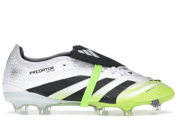 Adidas Predator Pro Foldover Tongue Fg - Cloud White/core Black/lucid Lemon