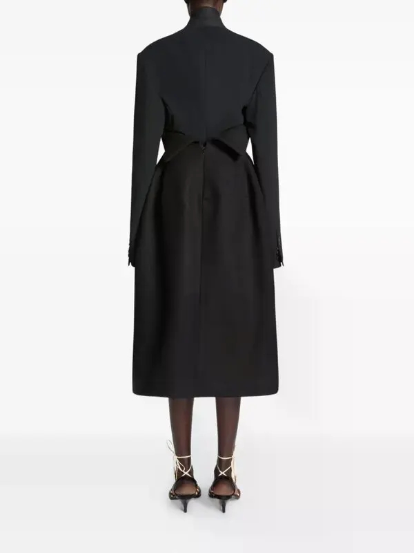 Dries Van Noten Crop-hem Blazer With Buttoned Cuffs