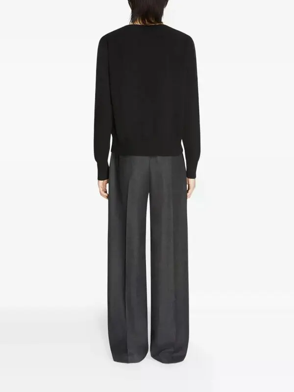 Dries Van Noten Wool Straight-leg Trousers