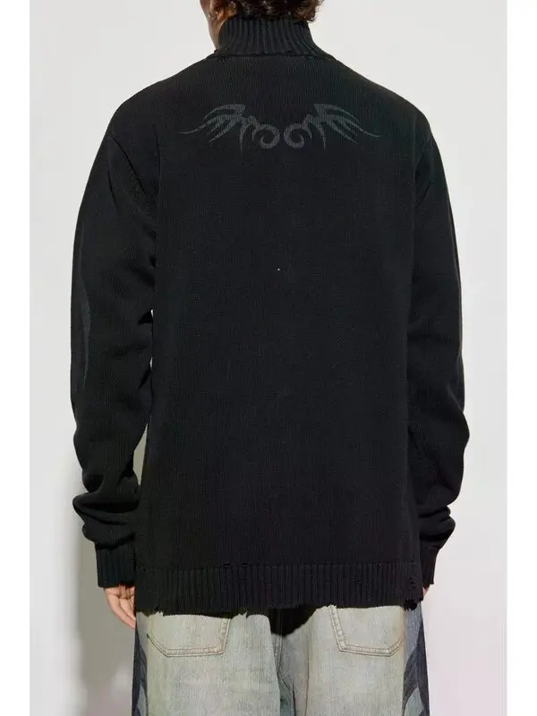 Balenciaga Zip-up Cardigan