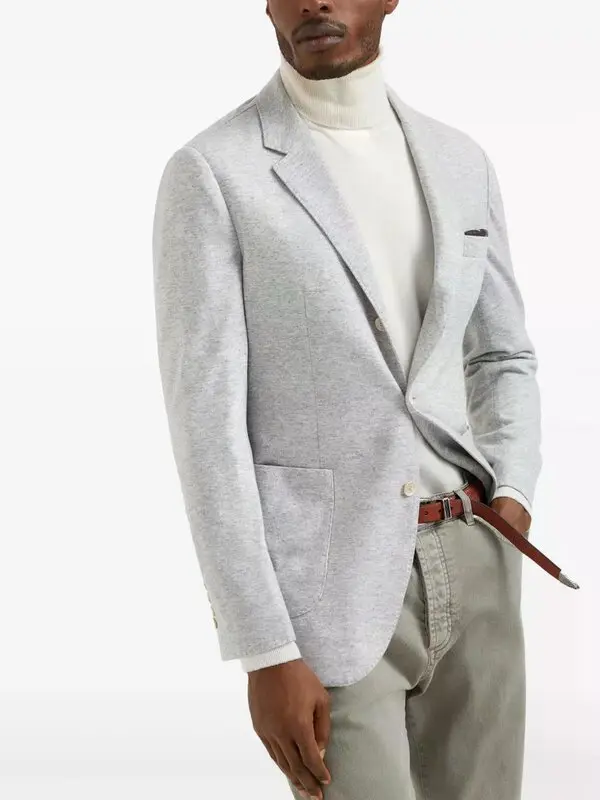 Brunello Cucinelli Cashmere Single-breasted Blazer