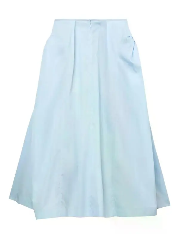 Simone Rocha Panelled Pleated Midi Skirt