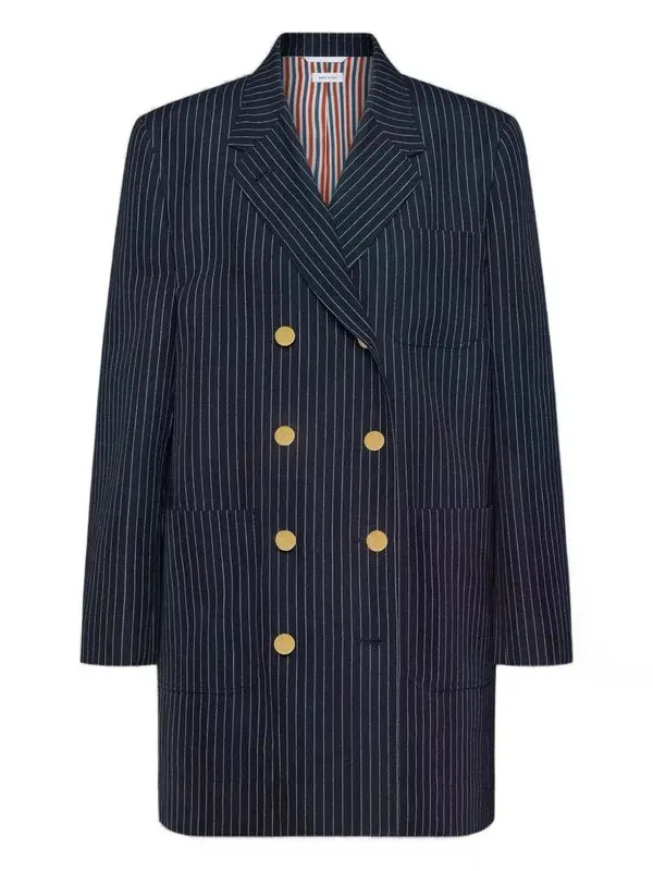 Thom Browne Pinstripe Double-breasted Jacket
