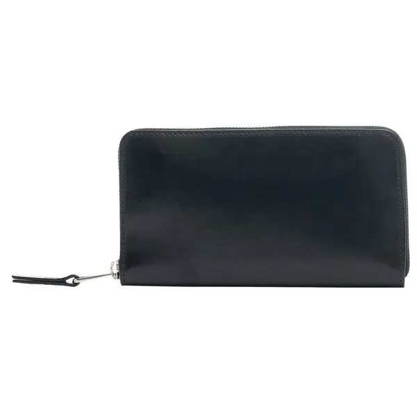 LEMAIRE Patina Zip Continental Wallet - Black