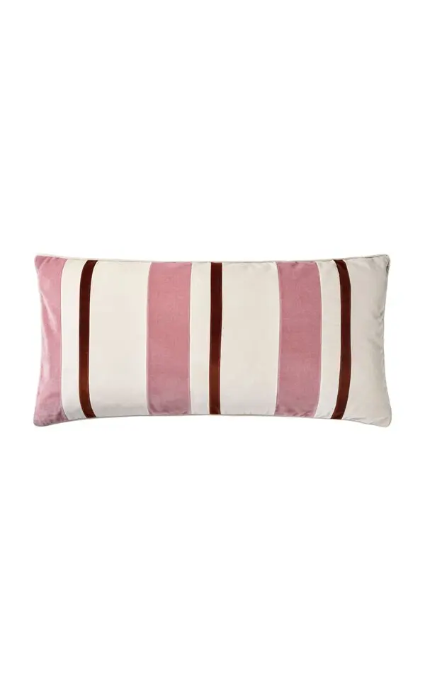CHRISTINA LUNDSTEEN Helena Cotton Velvet Cushion - Multi