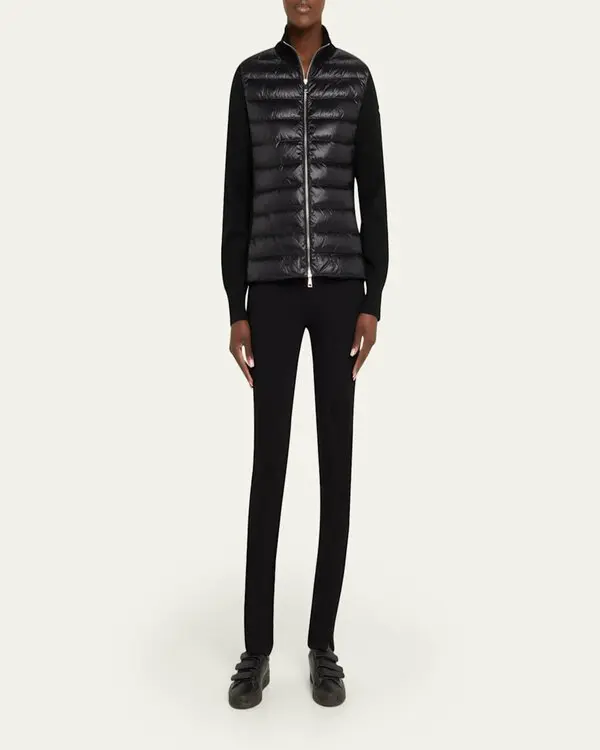 Moncler Quilted Combo Cardigan - Ltbeig