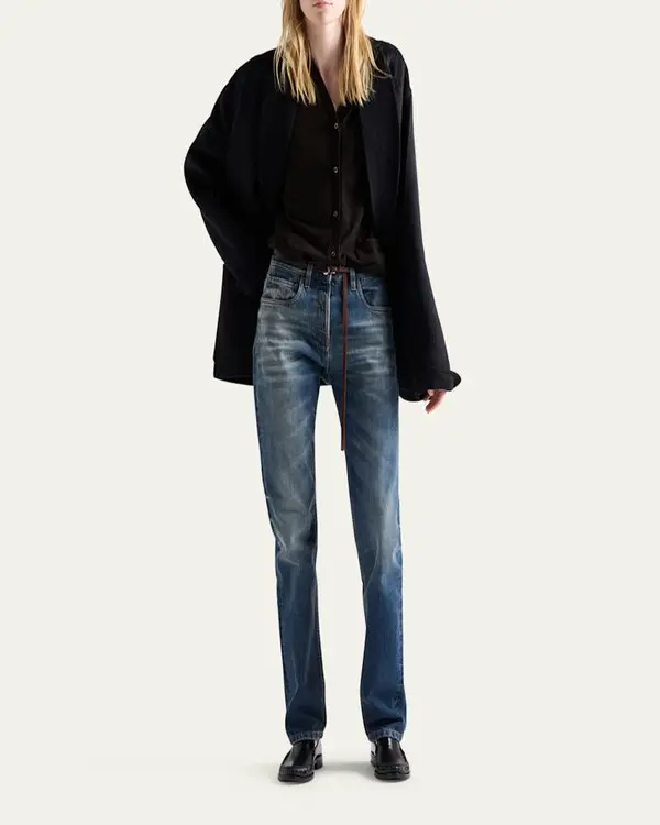 Prada Superfine Cashmere V-neck Cardigan